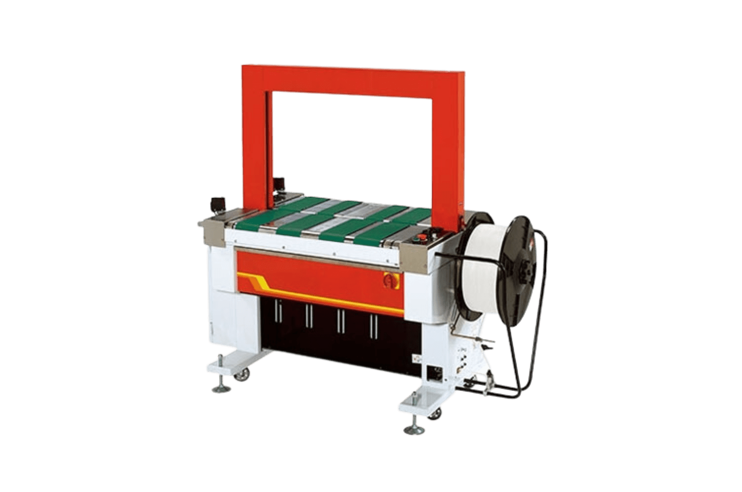 TP 601B strapping machine – belt-driven, 18 ppm